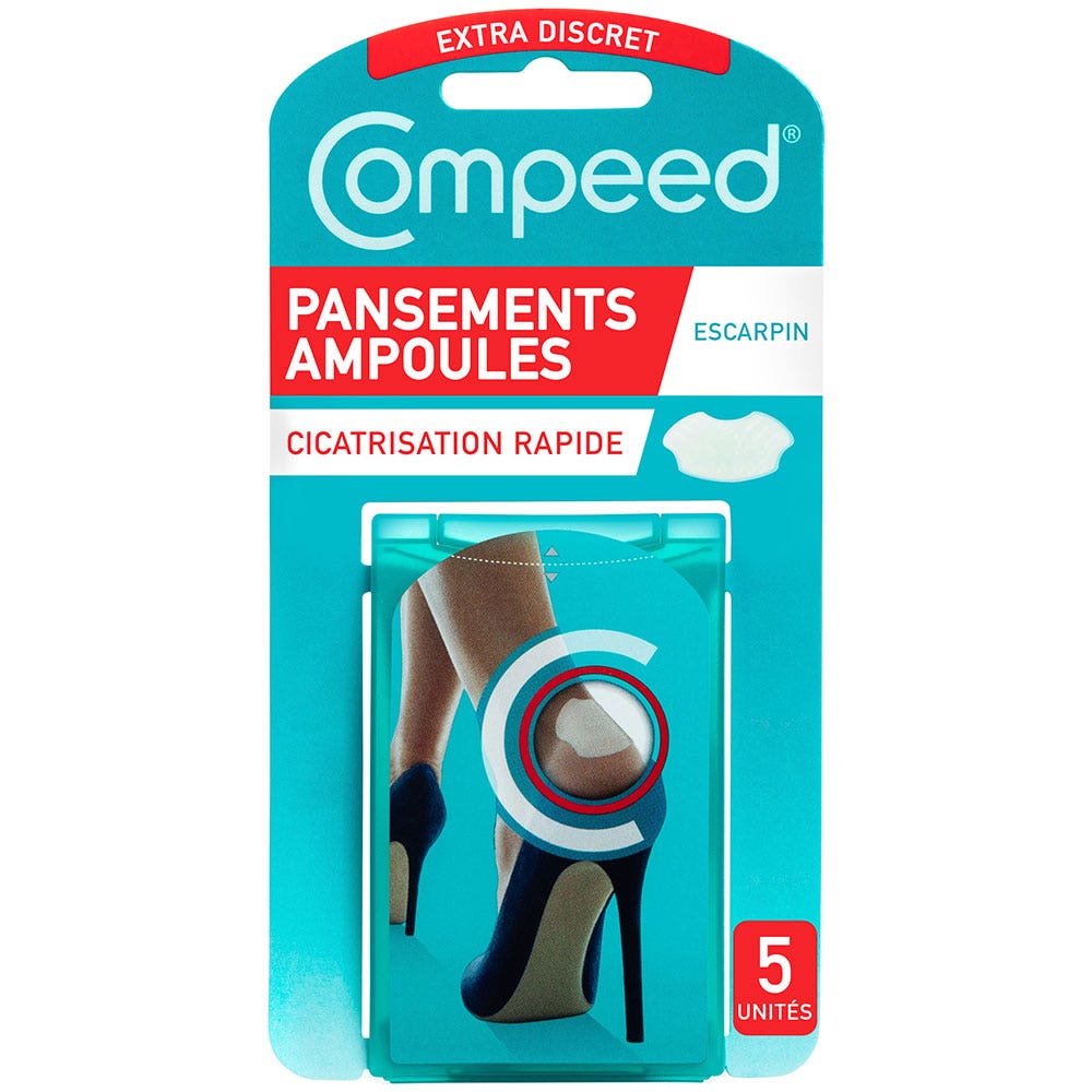 Compeed Medicazioni per vesciche del tallone X5 - Easypara