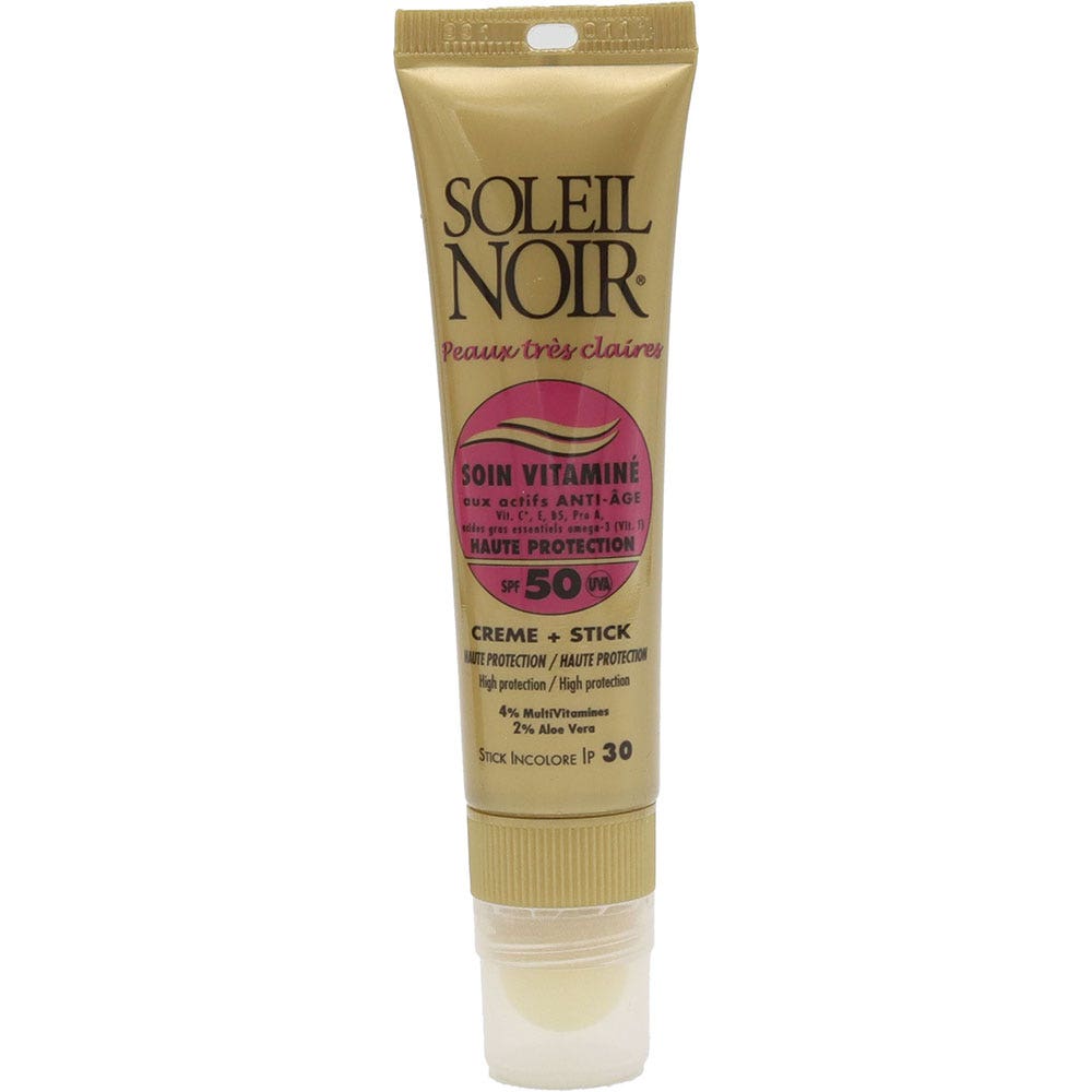 Soleil Noir N°57 Comb Soin Vitamine Spf50 Et Stick Ip 30 Alta ...