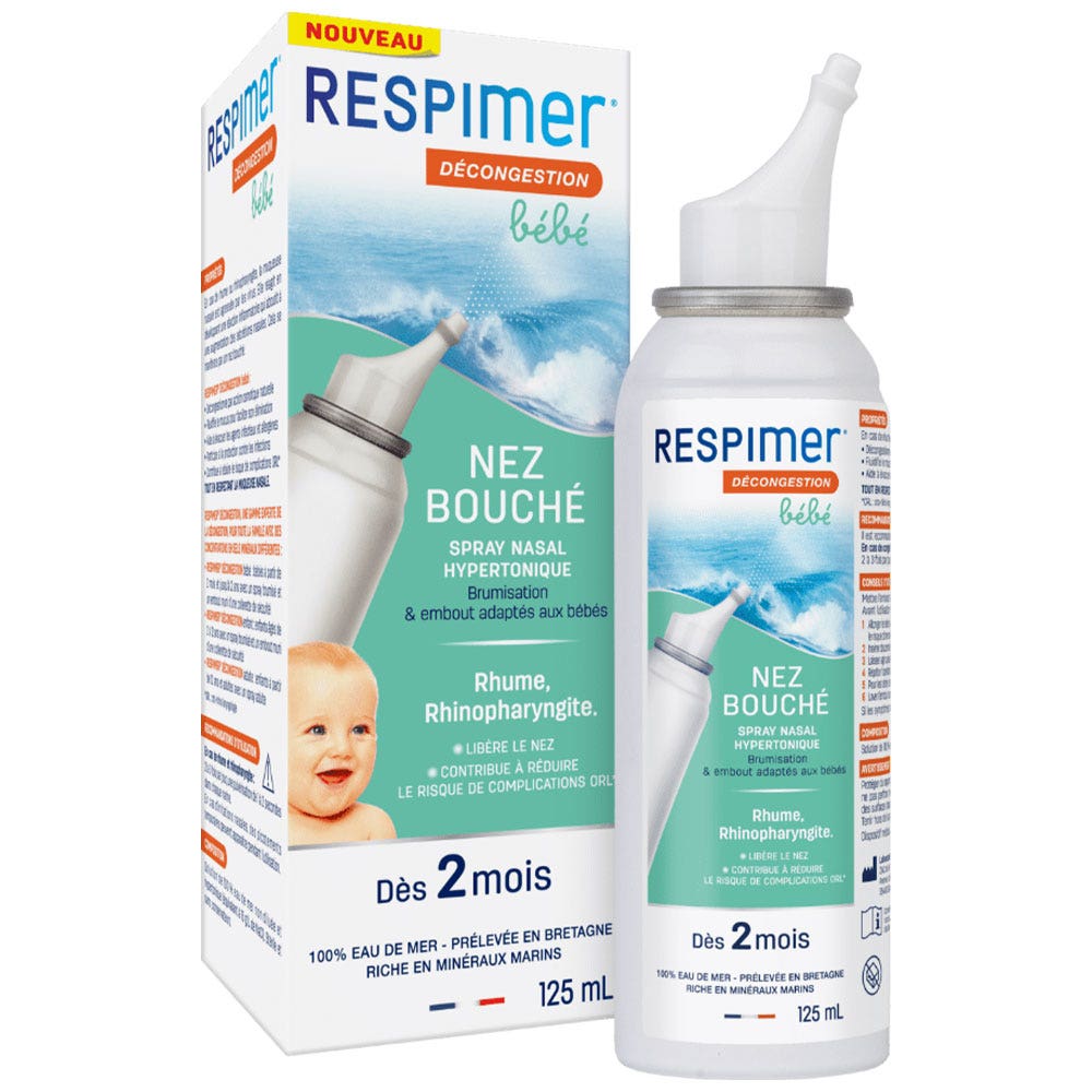 Respimer Spray nasale ipertonico Neonato 125 ml - Easypara