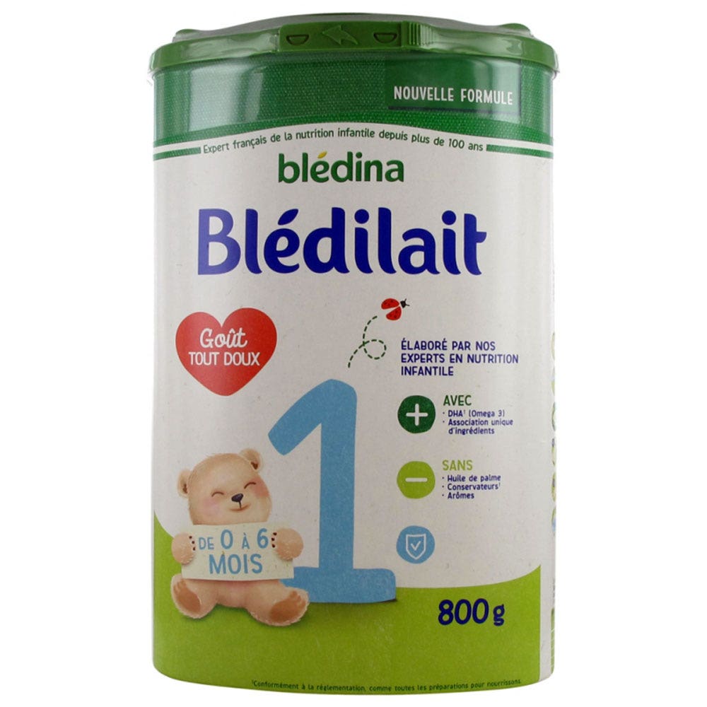 Blédina Bledilait 1 Latte in polvere Prima Età Da 0 a 6 Mesi 800g ...