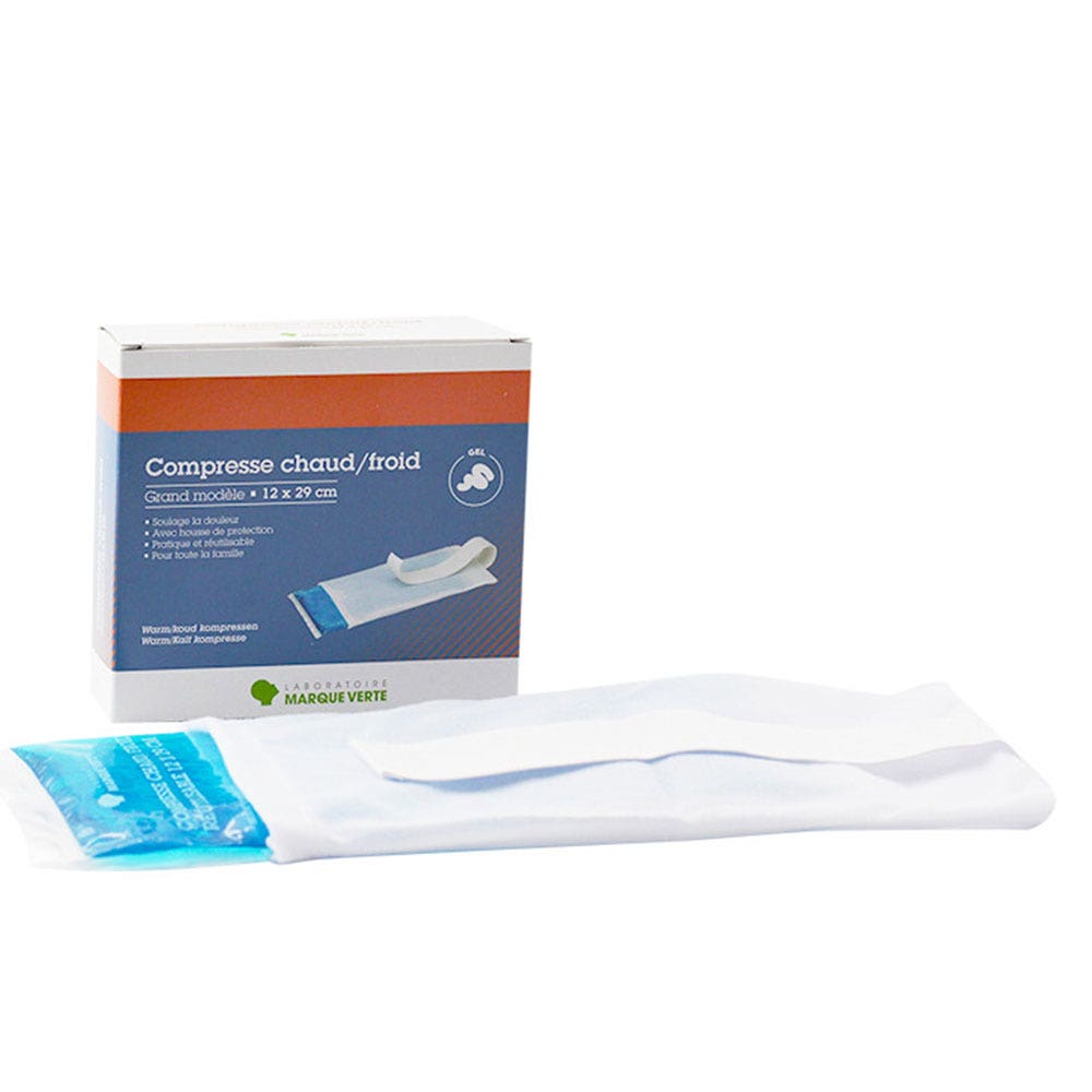Marque Verte ActiKine Compresse in gel caldo/freddo 12x29cm Modello ...