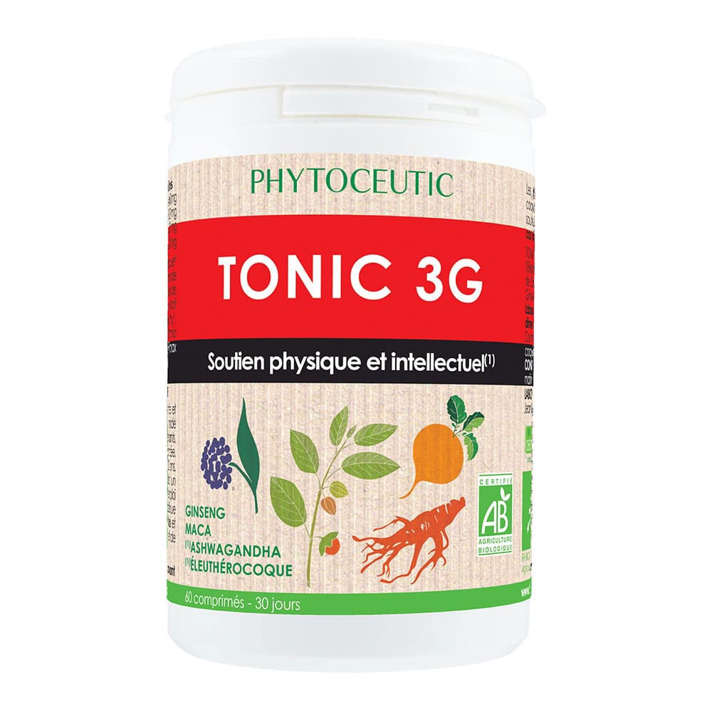 Phytoceutic Tonic 3G Supporto fisico e intellettuale 60 compresse ...