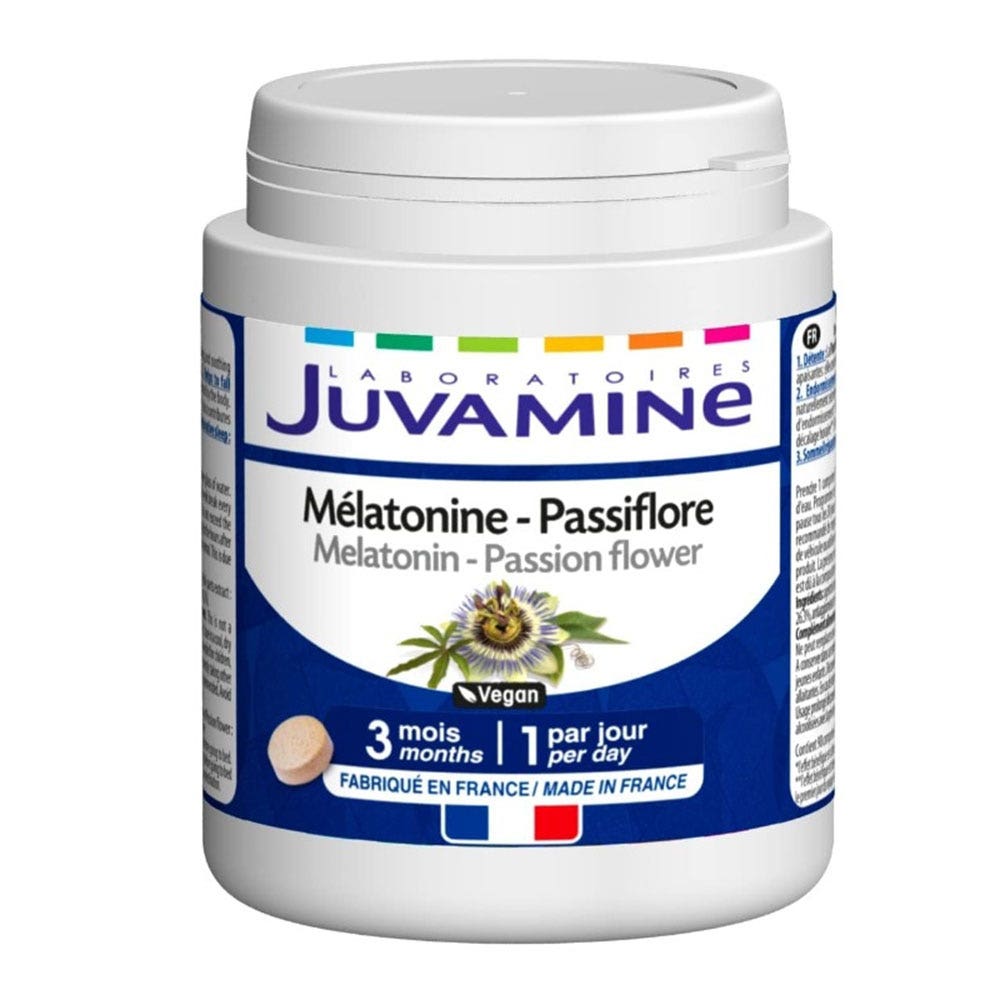 Juvamine Melatonina Passiflora 90 compresse - Easypara