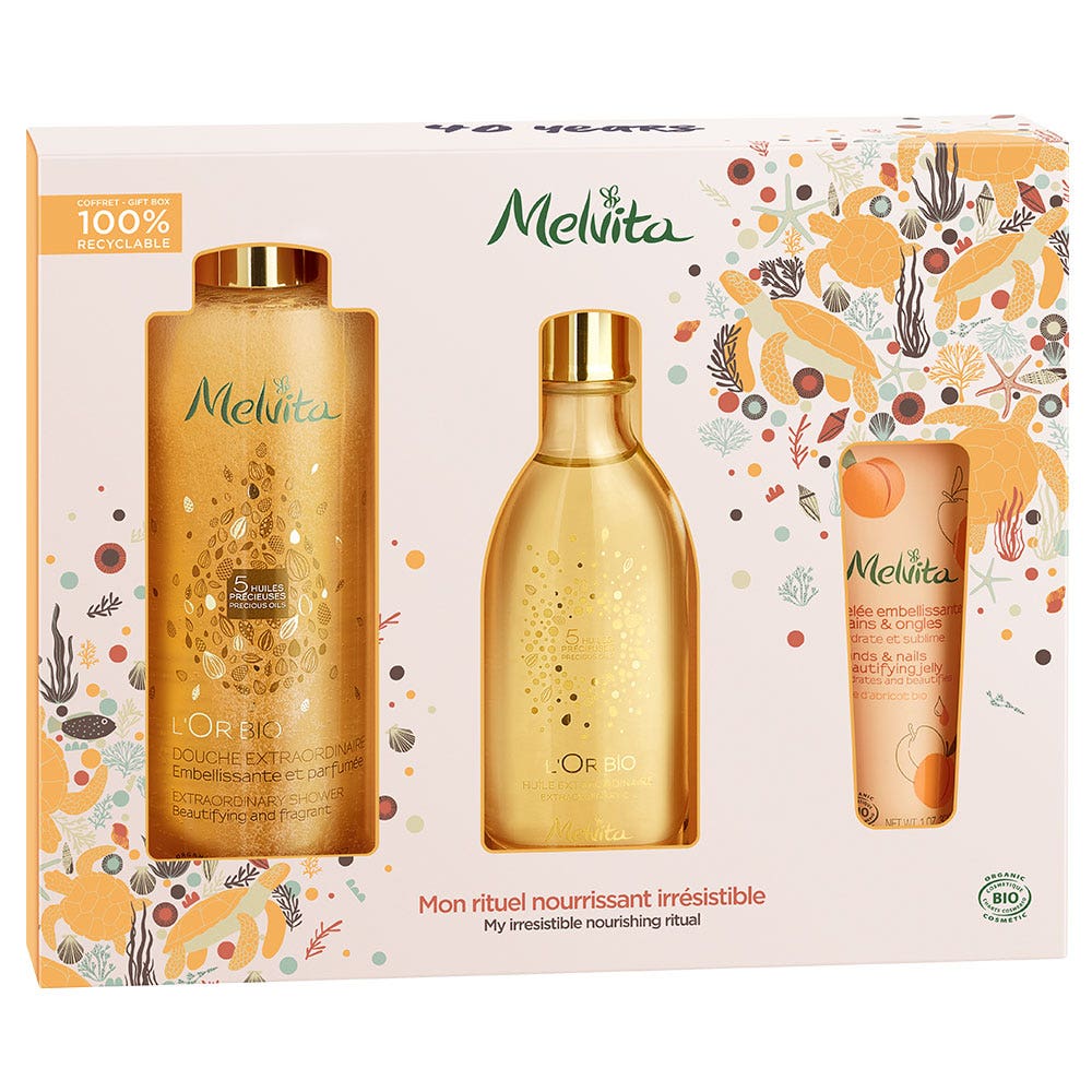 Melvita Il mio set regalo Rituale Nutriente Irresistibile 330ml - Easypara