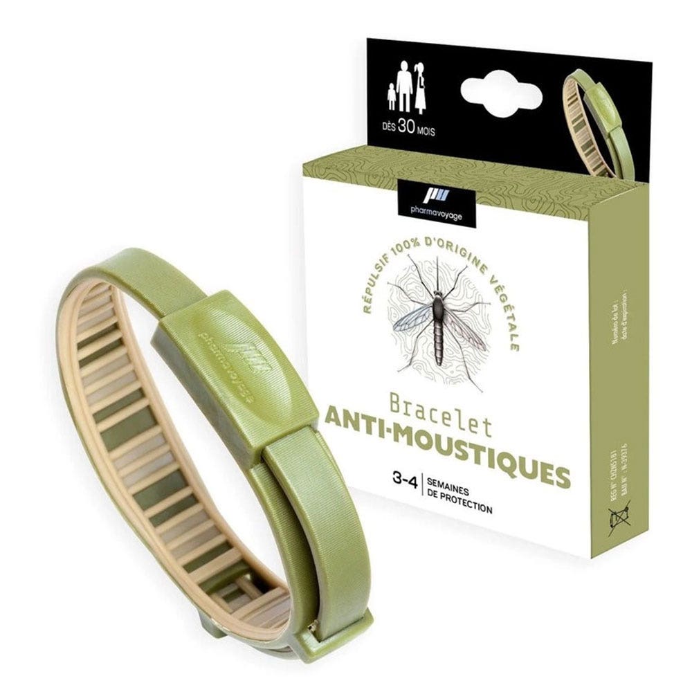 Pharmavoyage Bracciale antizanzare Repellente a base vegetale - Easypara