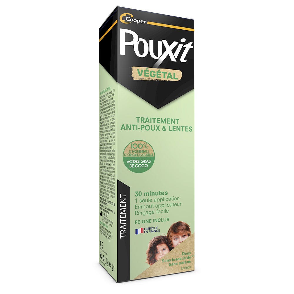 Pouxit Trattamento Pidocchi e Lendini Vegetale 200ml - Easypara