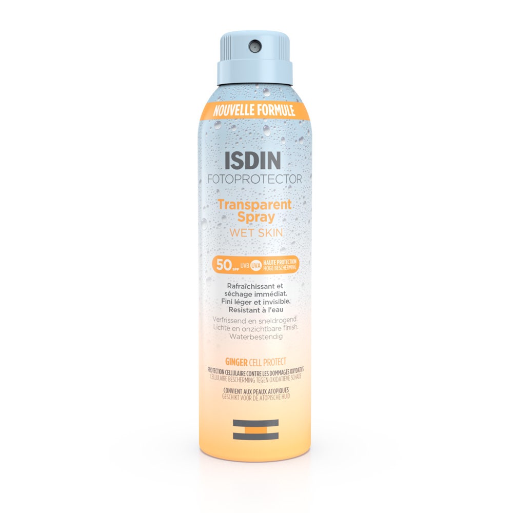 Isdin Transparent Spray Protezione solare Corpo in Spray SPF50 ...