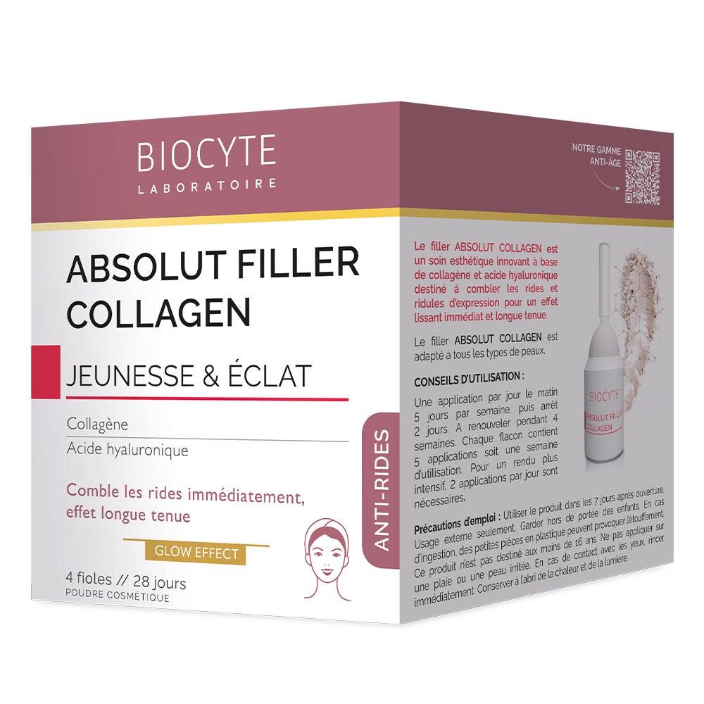 Biocyte Anti-rughe Absolute Filler al collagene 4 fiale - Easypara