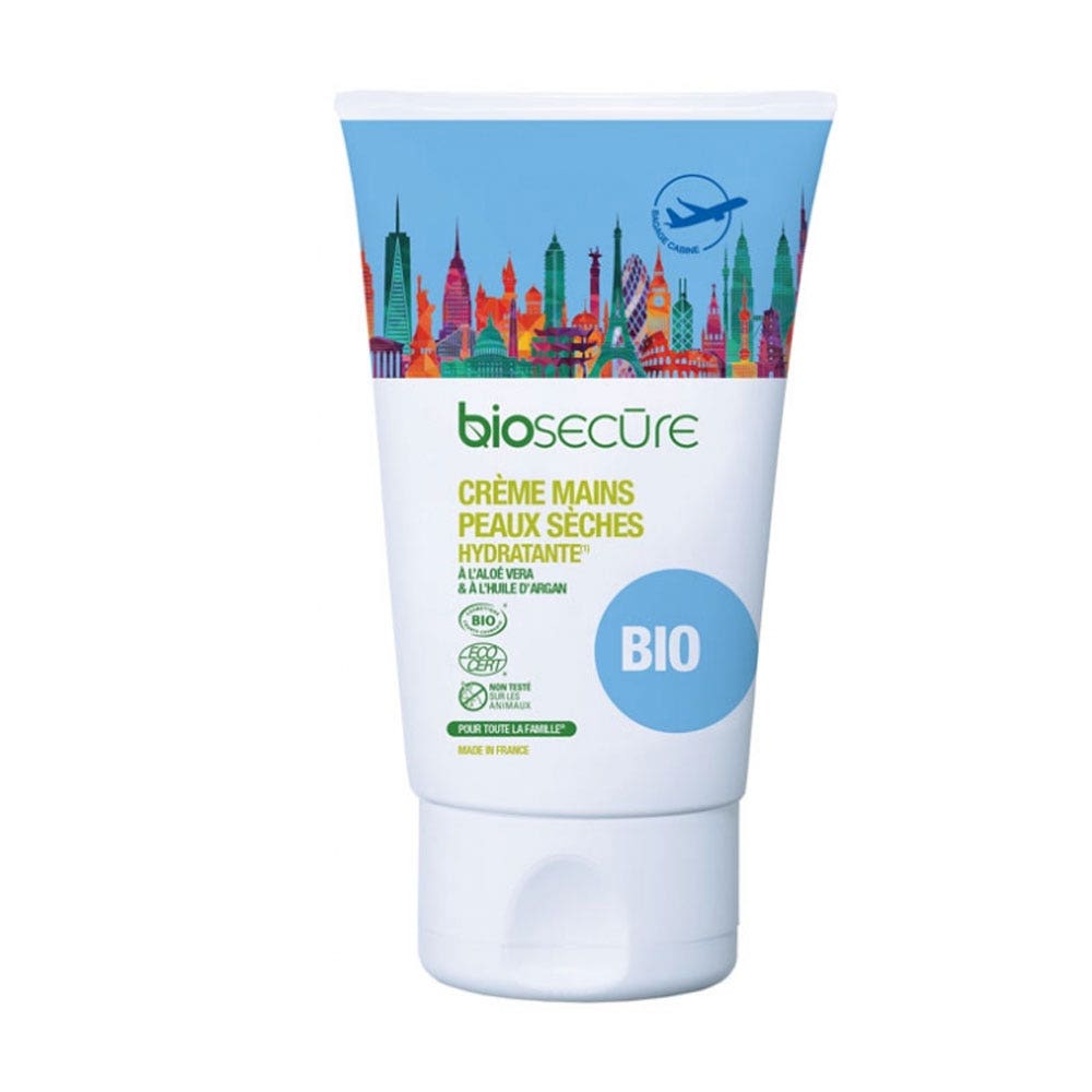 Bio Secure Crema mani biologica Pelle secca 50ml - Easypara