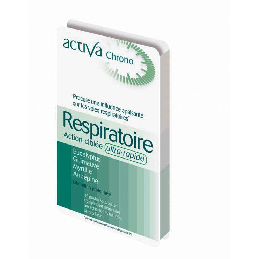 Activa Crono Respirazione Azione Mirata Ultra Rapida 15 Capsule - Easypara