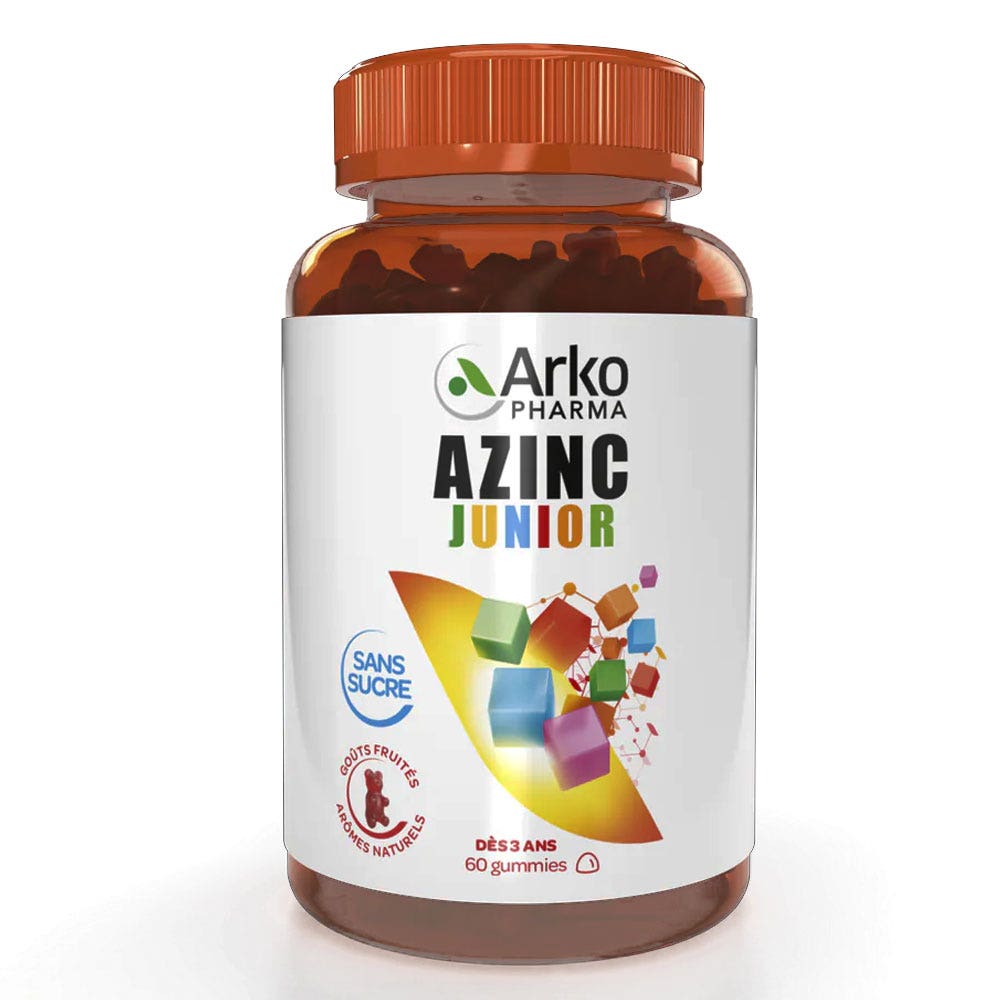 Arkopharma Azinc Junior 9 vitamines Multivit 60 caramelle gommose ...