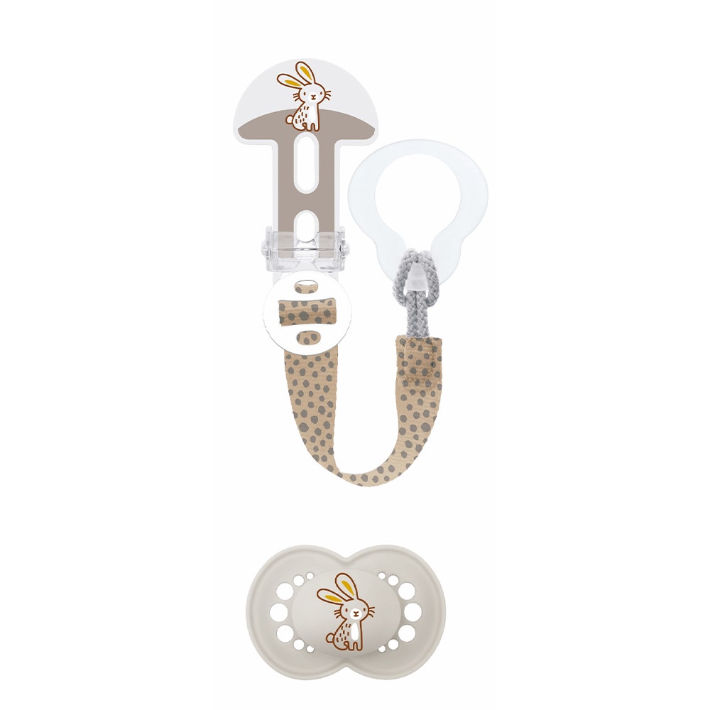 Mam Kit ciuccio + clip per ciuccio Da 18 mesi x2 - Easypara