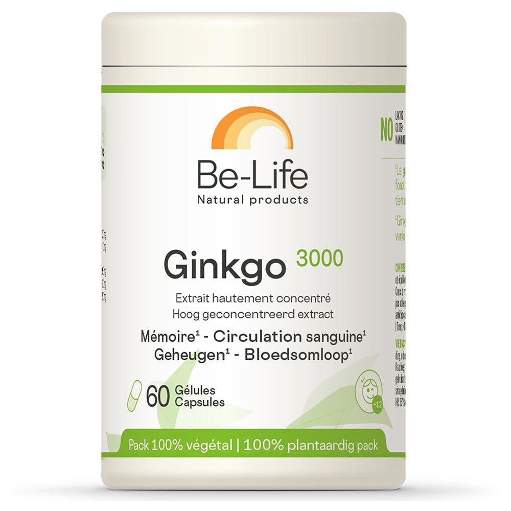 Be-Life Ginkgo 3000 60 capsule - Easypara