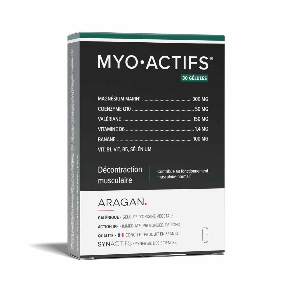 Aragan Synactifs Myoactive Rilassamento muscolare 30 capsule - Easypara