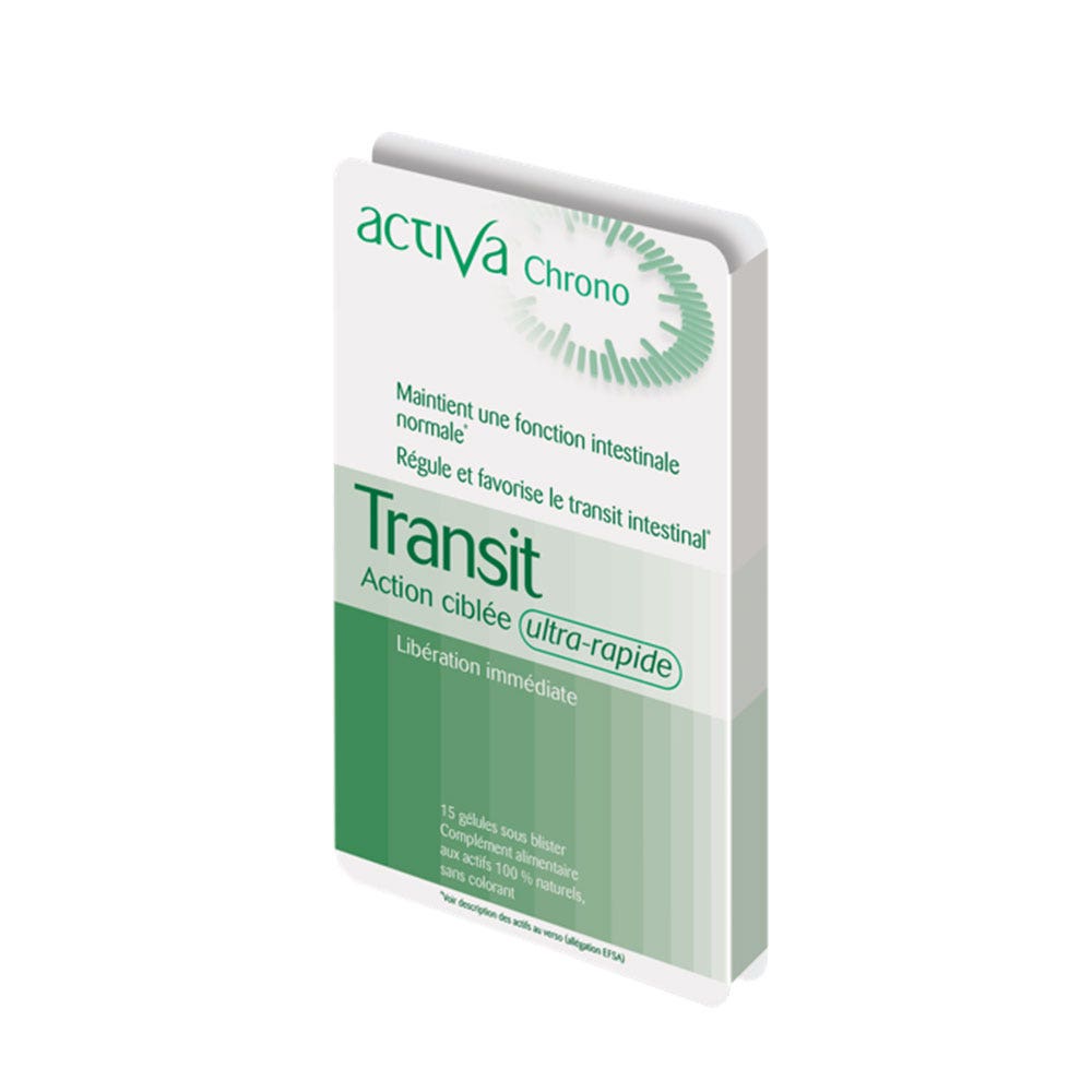 Activa Crono Il transito 15 capsule - Easypara