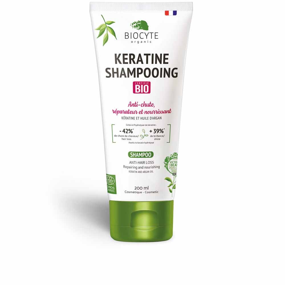 Biocyte Organic Shampoo biologico Keratin 200 ml - Easypara
