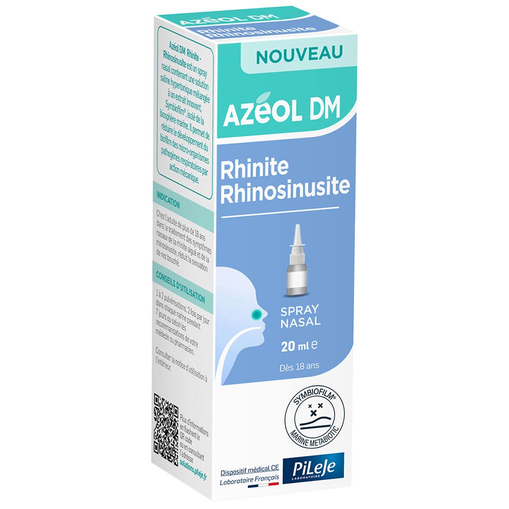 Pileje Azéol DM Rinite Rinosinusite Spray Nasale 20ml - Easypara