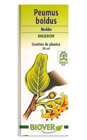 Biover D. Plantes Gocce Peumus Boldus Boldo Digestive 50ml - Easypara