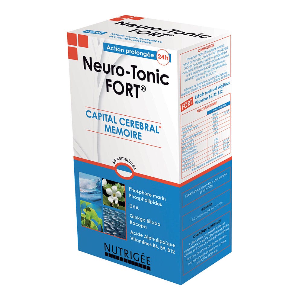 Nutrigée Tonic Fort 60 Compresse - Easypara