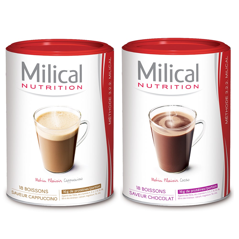 Milical Bevanda dietetica ad alto contenuto proteico Eco Box 18 dosi ...