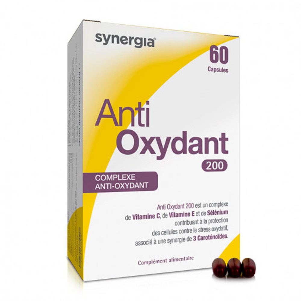 Synergia Complesso antiossidante 200 60 capsule - Easypara