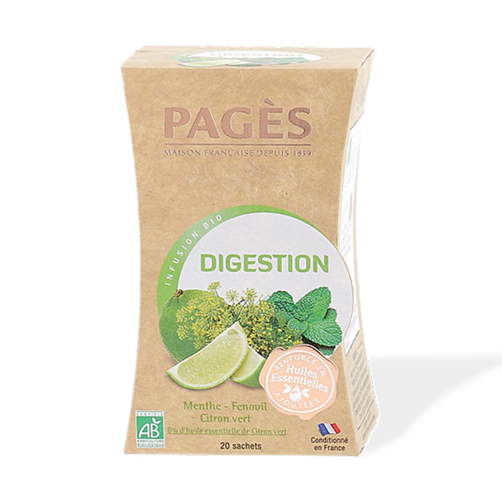 Pagès Infusion Digestion Bio 20 Bustine - Easypara