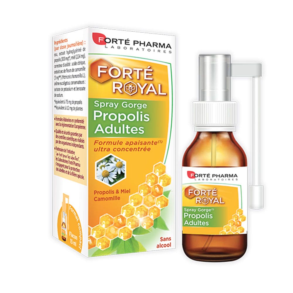 Forté Pharma Forté Royal Propolis spray per la Gola adulti 150 ml ...