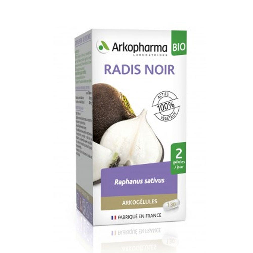 Arkopharma Arkocapsule Ravanello nero biologico 130 capsule - Easypara