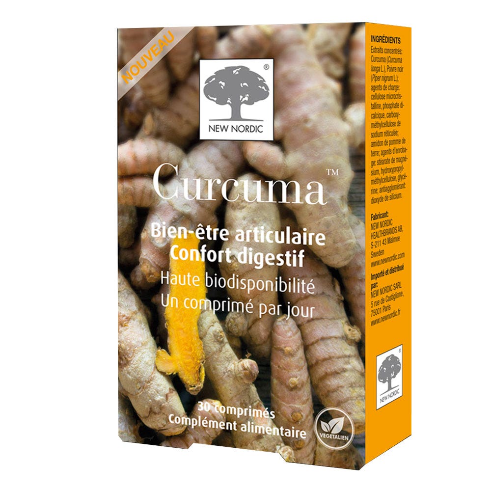 New Nordic Curcuma 30 Compresse - Easypara