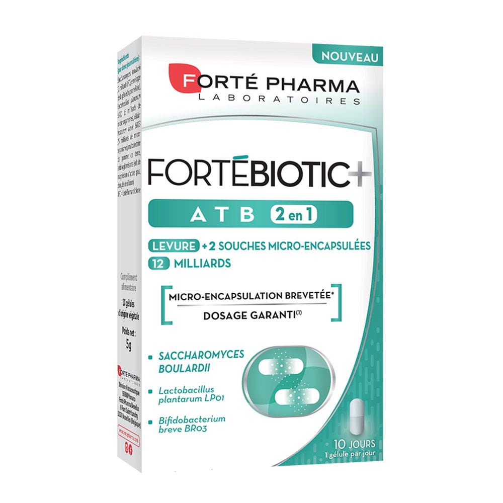 Forté Pharma Forté Biotic ATB 2in1 10 capsule - Easypara