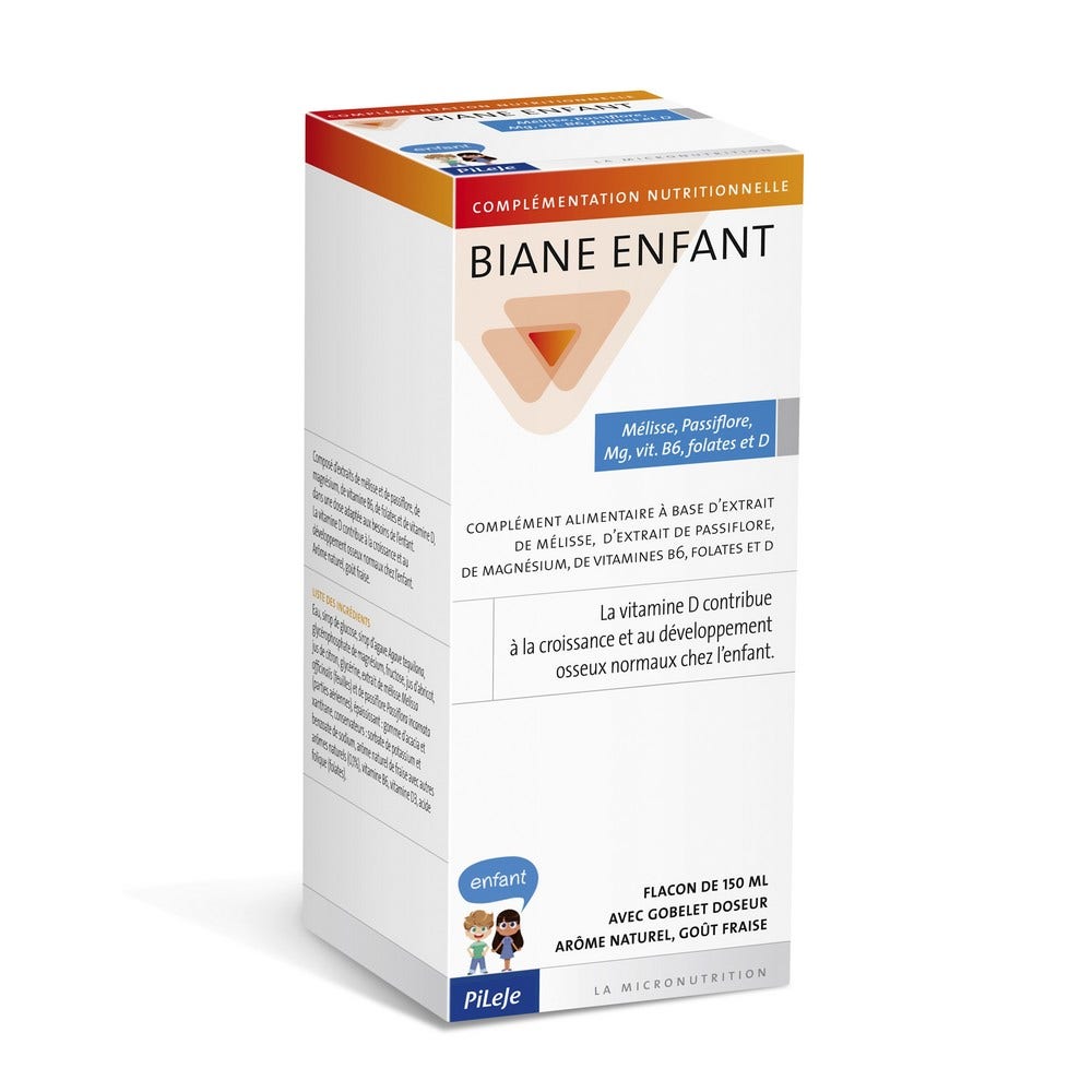 Pileje Biane enfant Sciroppo di Melissa per Bambini 150 ml - Easypara