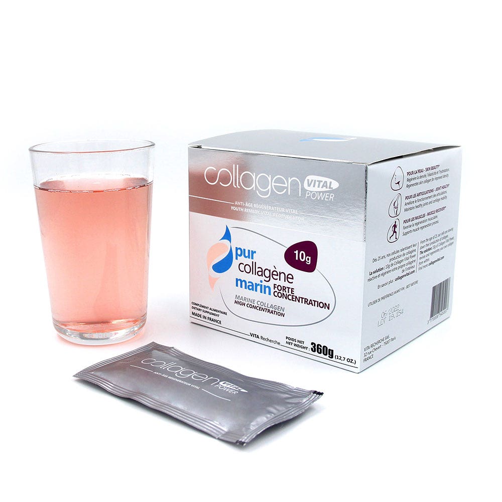 Vita Recherche Collagen Vital Power Collagene marino puro 30 Bustine ...