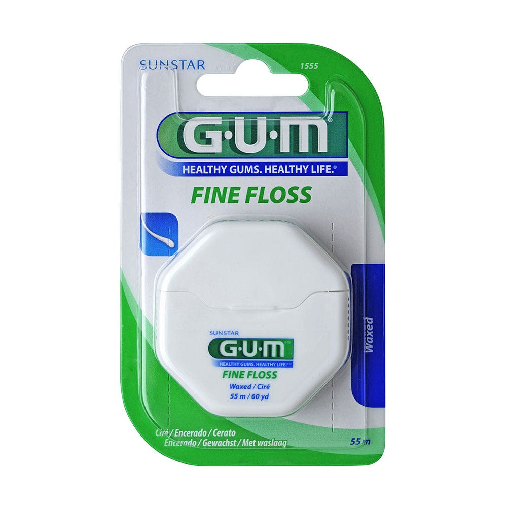Gum Cera dentale 55m Filo interdentale fine - Easypara