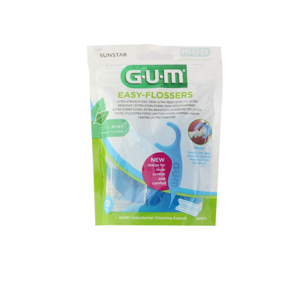 Gum Easy Flossers Filo interdentale Etui incluso nella confezione x30 ...