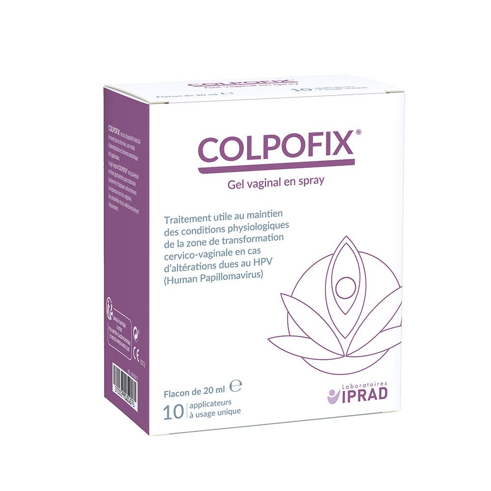 Colpofix Spray vaginale in gel Flacone da 20 ml + 10 applicatori - Easypara