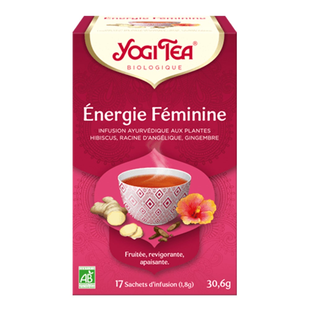 Yogi Tea Energia Femminile Infuso organico Ayurveda 17 Bustine - Easypara