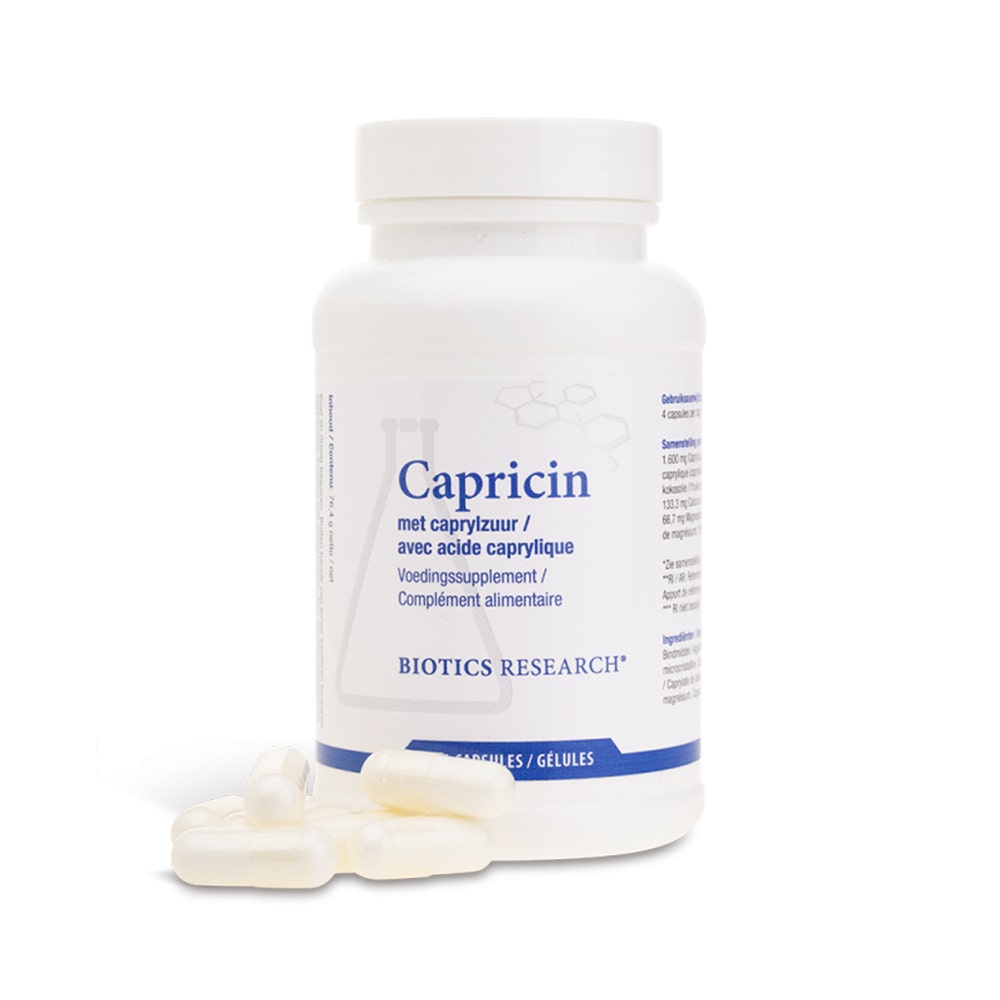 Biotics Research Capricina Acido caprilico 100 capsule - Easypara