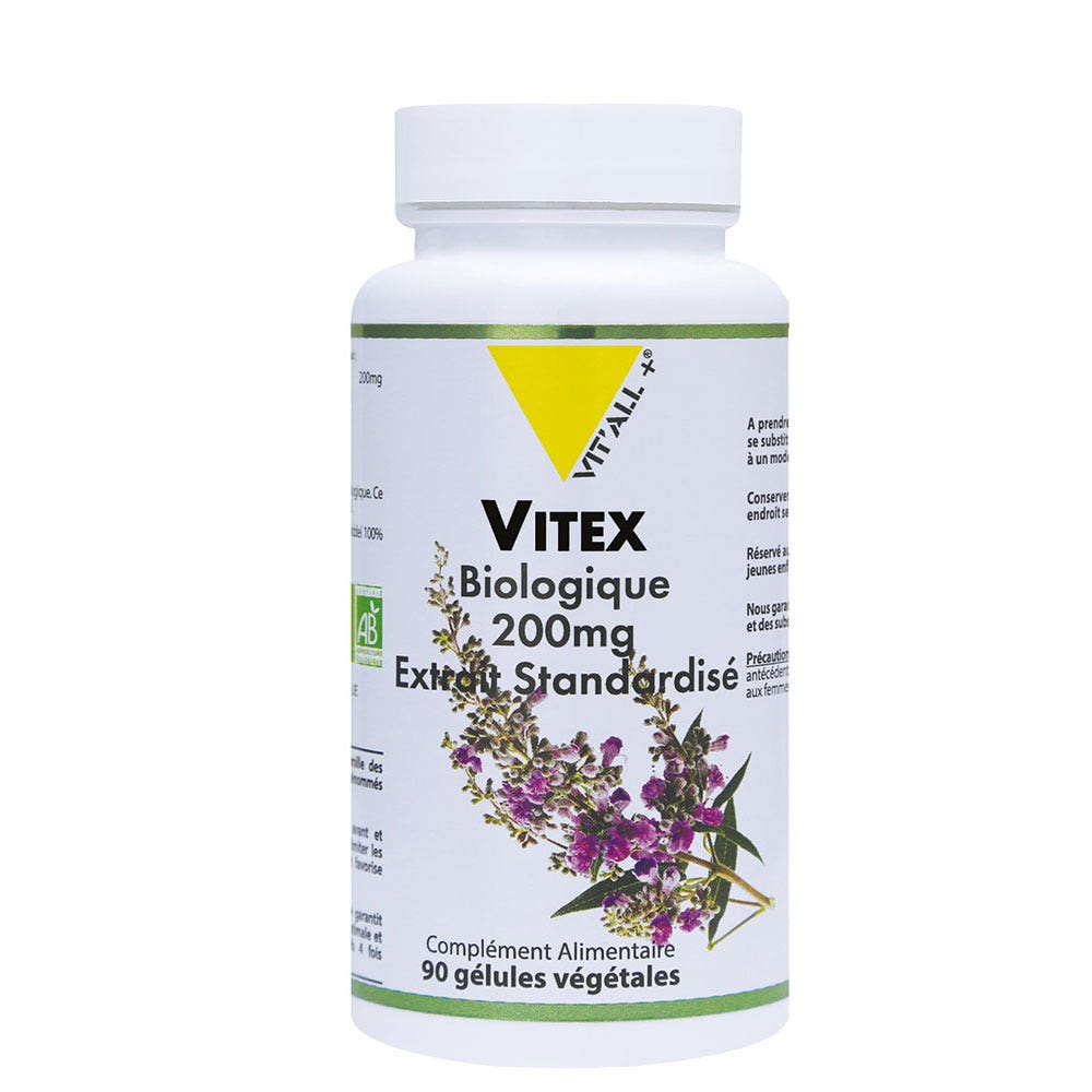 Vit'All+ Vitex Bio Albero casto 90 capsule - Easypara