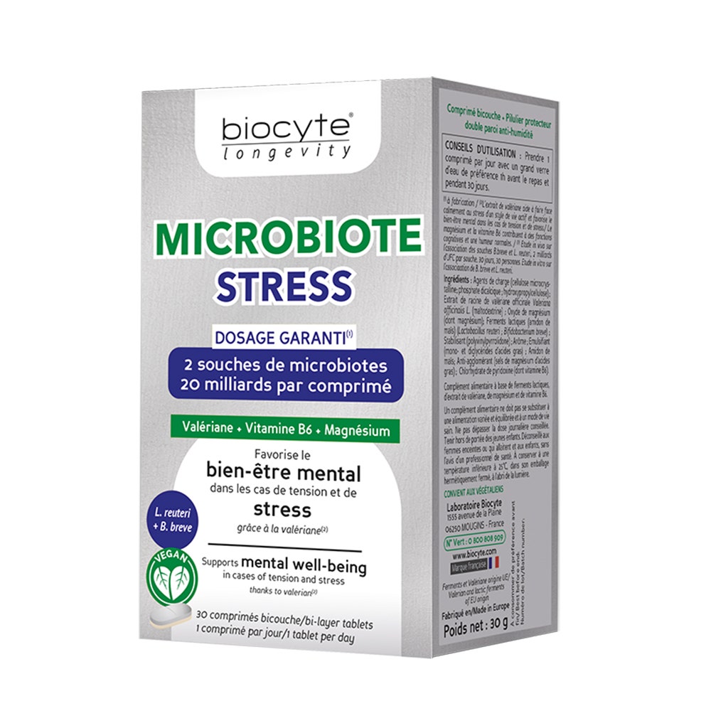 Biocyte Stress da microbiota 30 compresse a doppio strato - Easypara