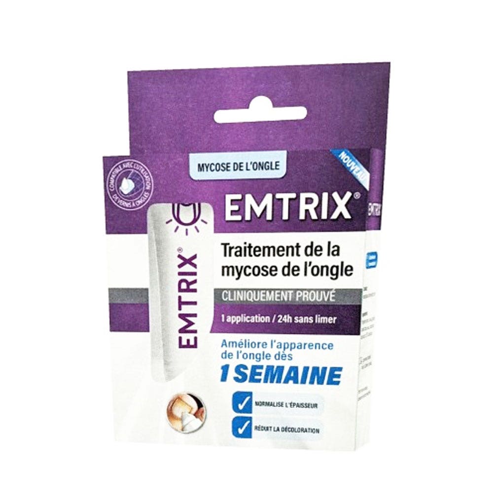 Emtrix Trattamento dei funghi delle unghie Penna con punta in silicone ...