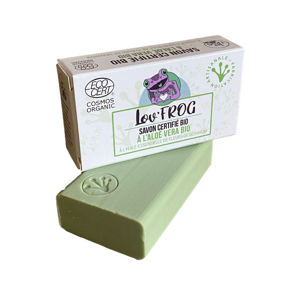 Dr. Theiss Naturwaren Sapone biologico certificato all'aloe vera 100g - Easypara