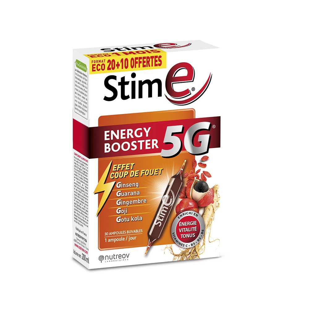 Nutreov Stim e Boost 5G 20 fiale + 10 in omaggio 300 ml - Easypara