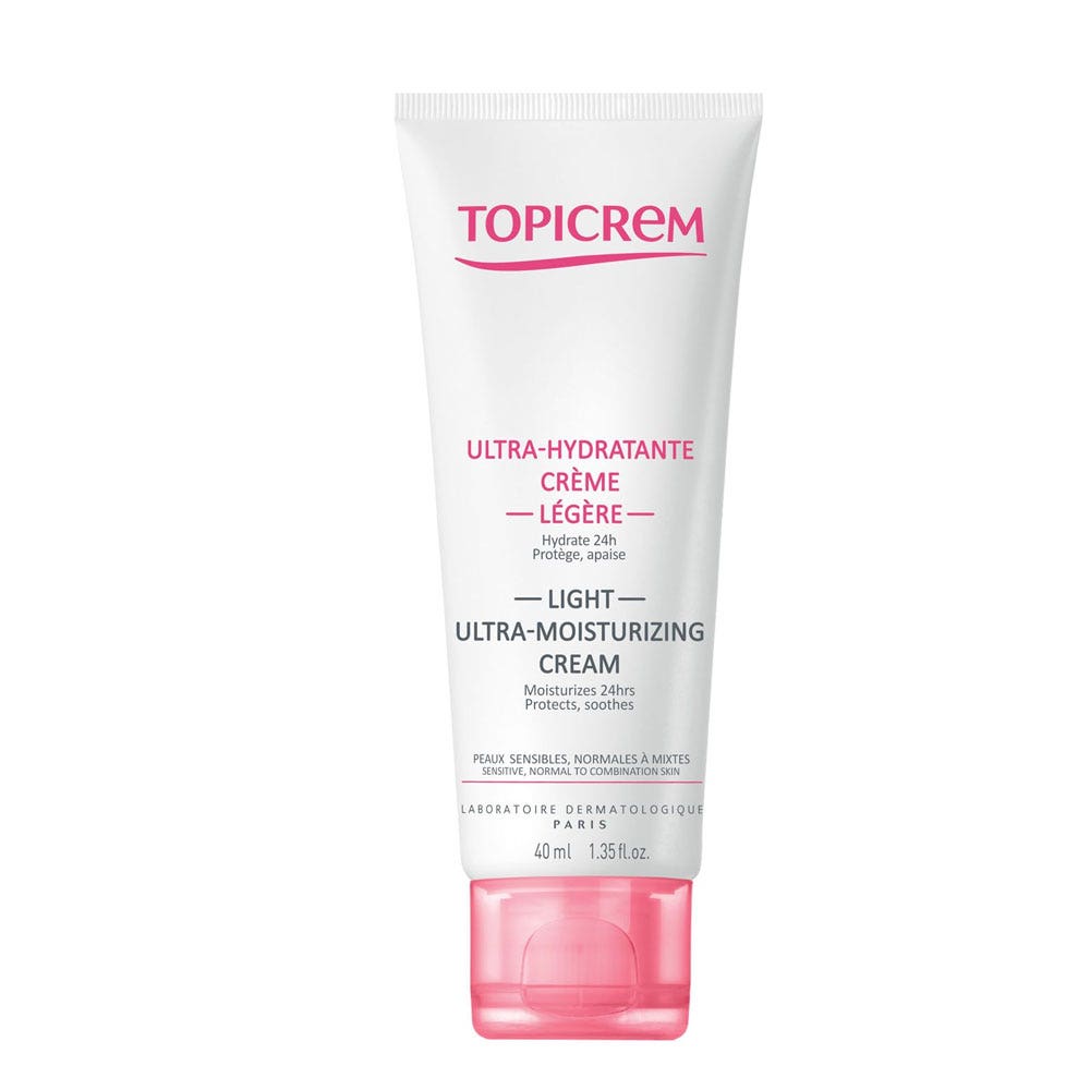 Topicrem Hydra+ Crema Viso Ultra Idratante Leggera 40ml - Easypara