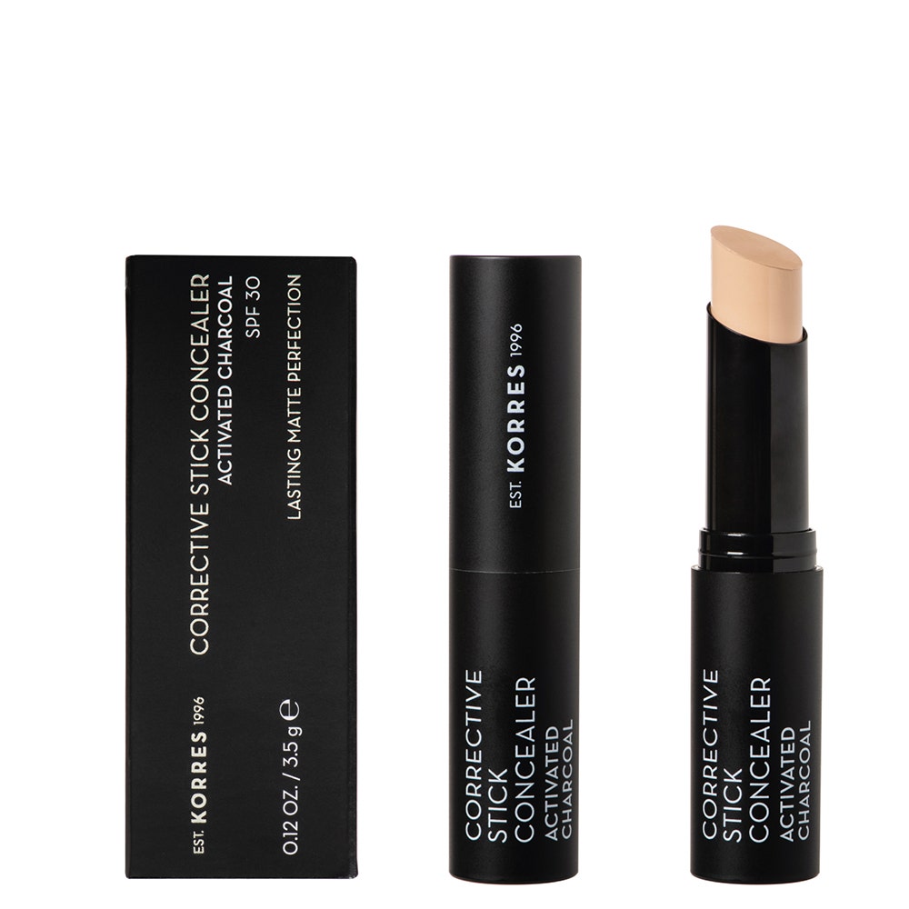 Korres Carbone attivo Correttore in stick SPF30 1,5g - Easypara
