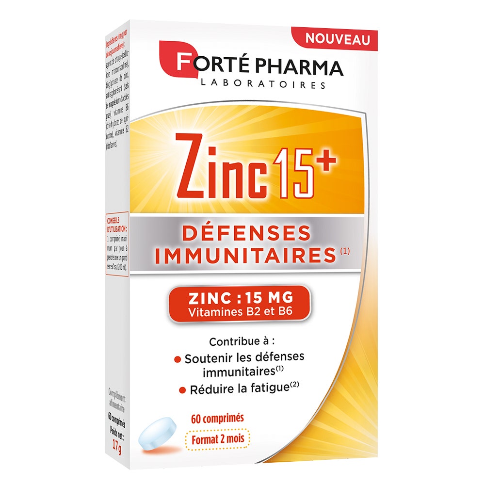 Forté Pharma Zinco 15+ 60 compresse - Easypara