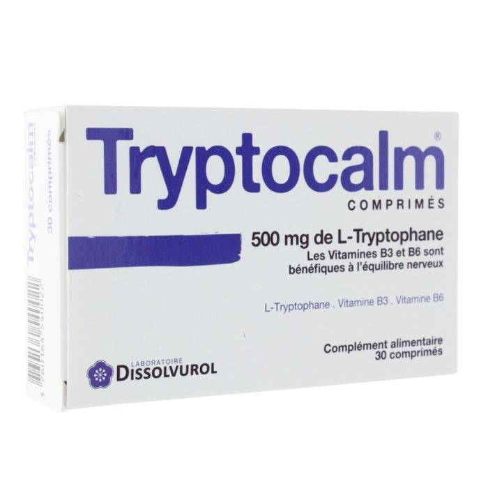 Tryptocalm L-triptofano 30 Compresse 500mg- Dissolvurol - Easypara